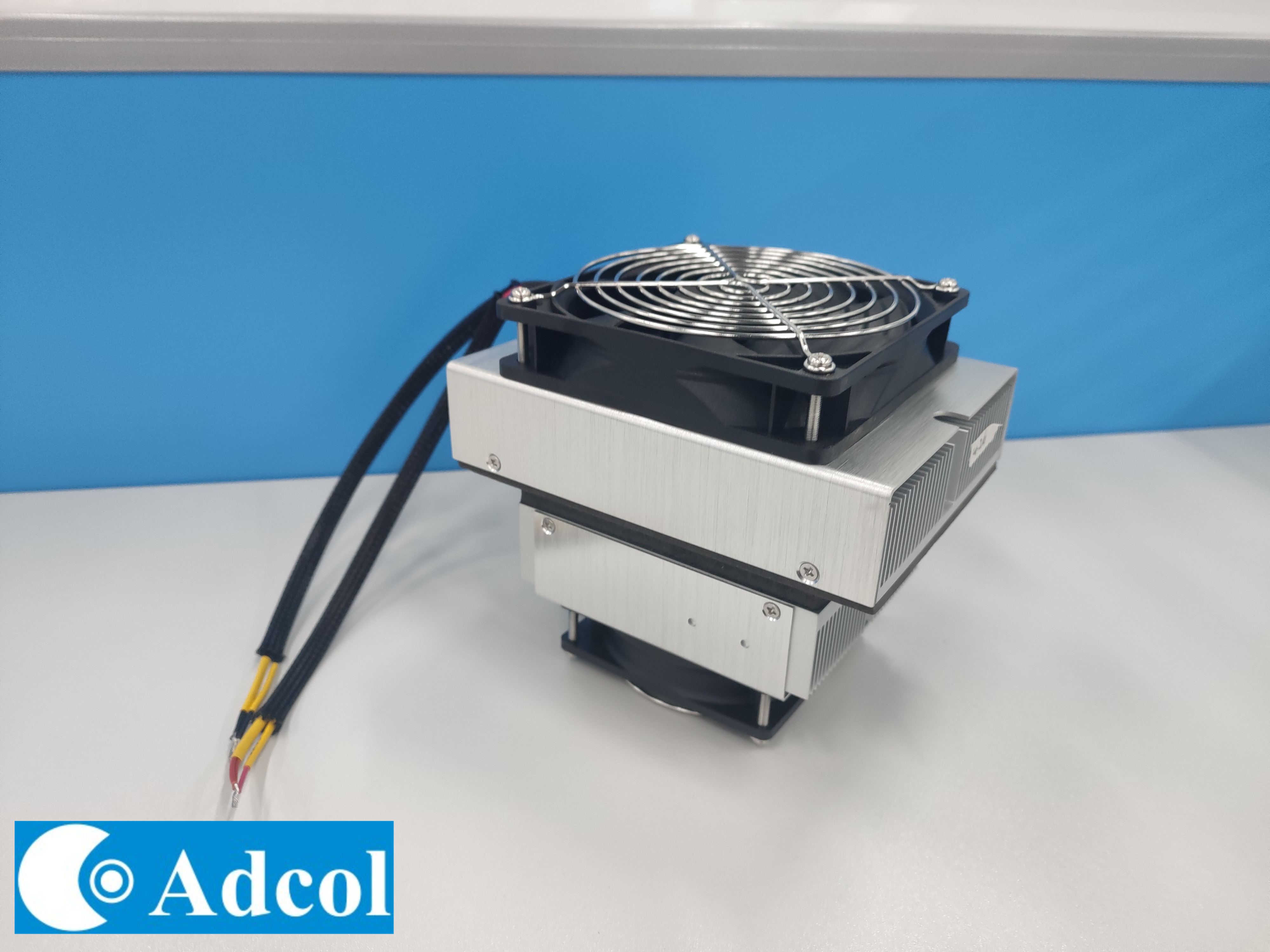 50W 24VDC Air to Air Thermoelectric Cooler for Ambient Temperature ...